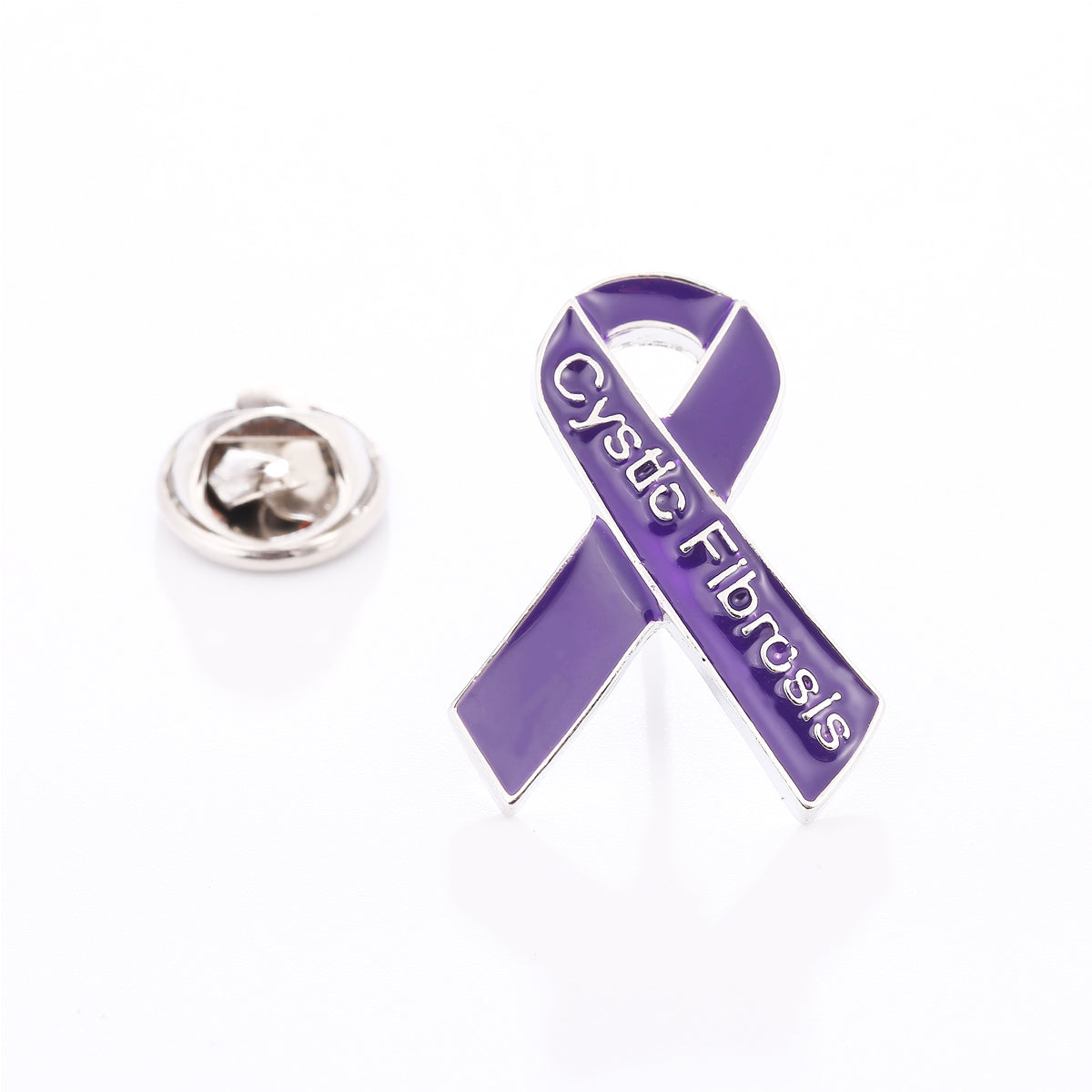 5 Pack Cystic Fibrosis Awareness Pins | The Awareness Store