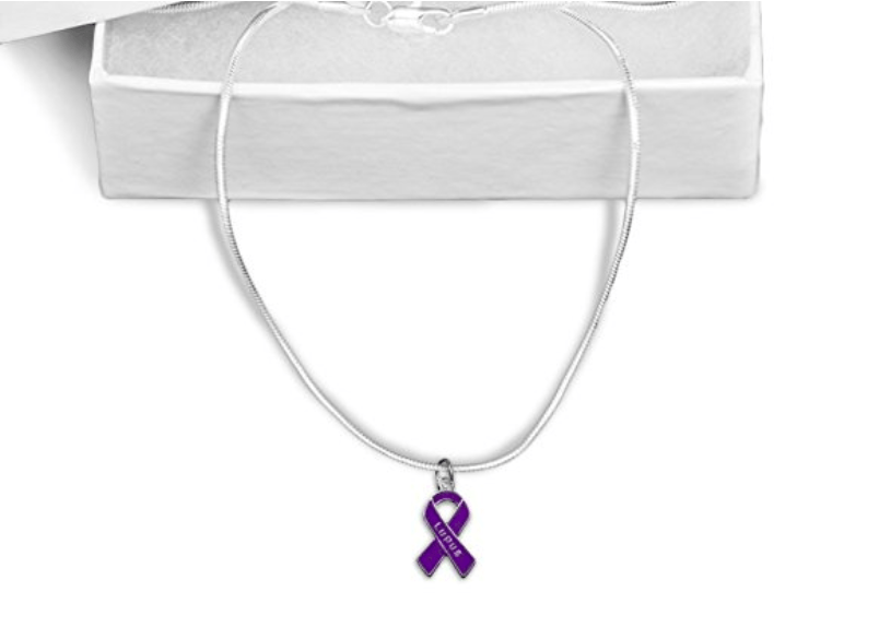 Lupus Ribbon Necklace | The Awareness Store